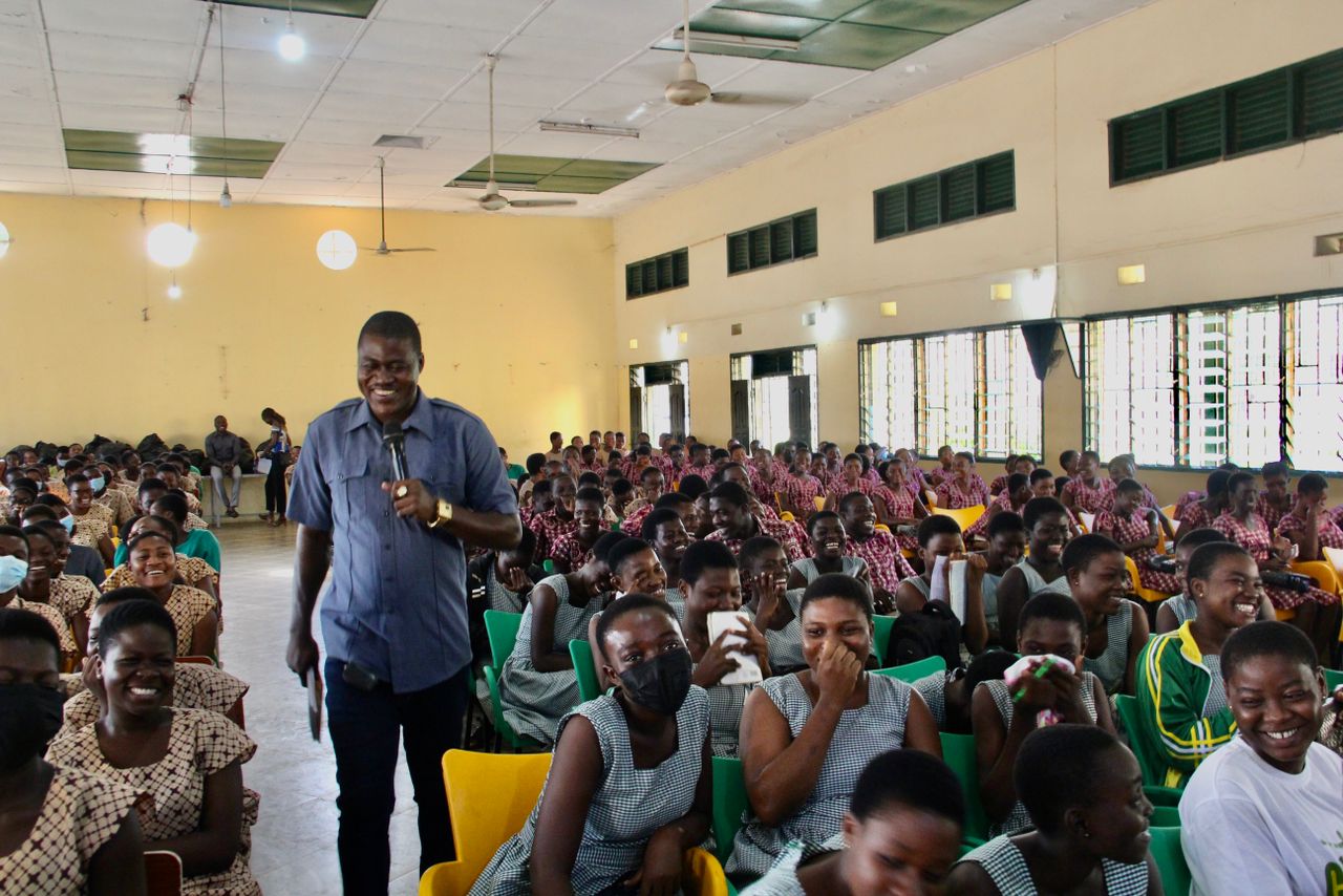 AWBC, 23 Book Review Session At Tema Senior Secondary School | GBDC